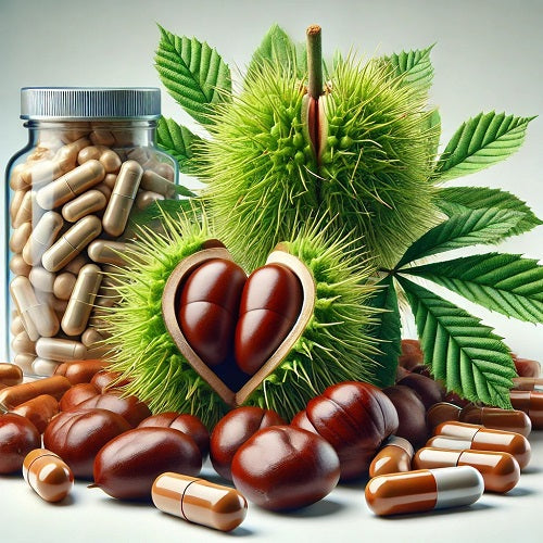 Benefits Of Horse Chestnut Capsules - Wholesale B2B Bulk Suppliers - Medikonda Australia